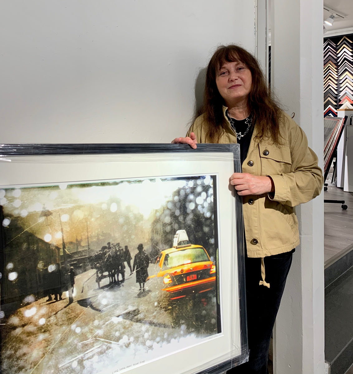 Fortid og nåtid flettes sammen, Randi Kristin Strand – Galleri ER